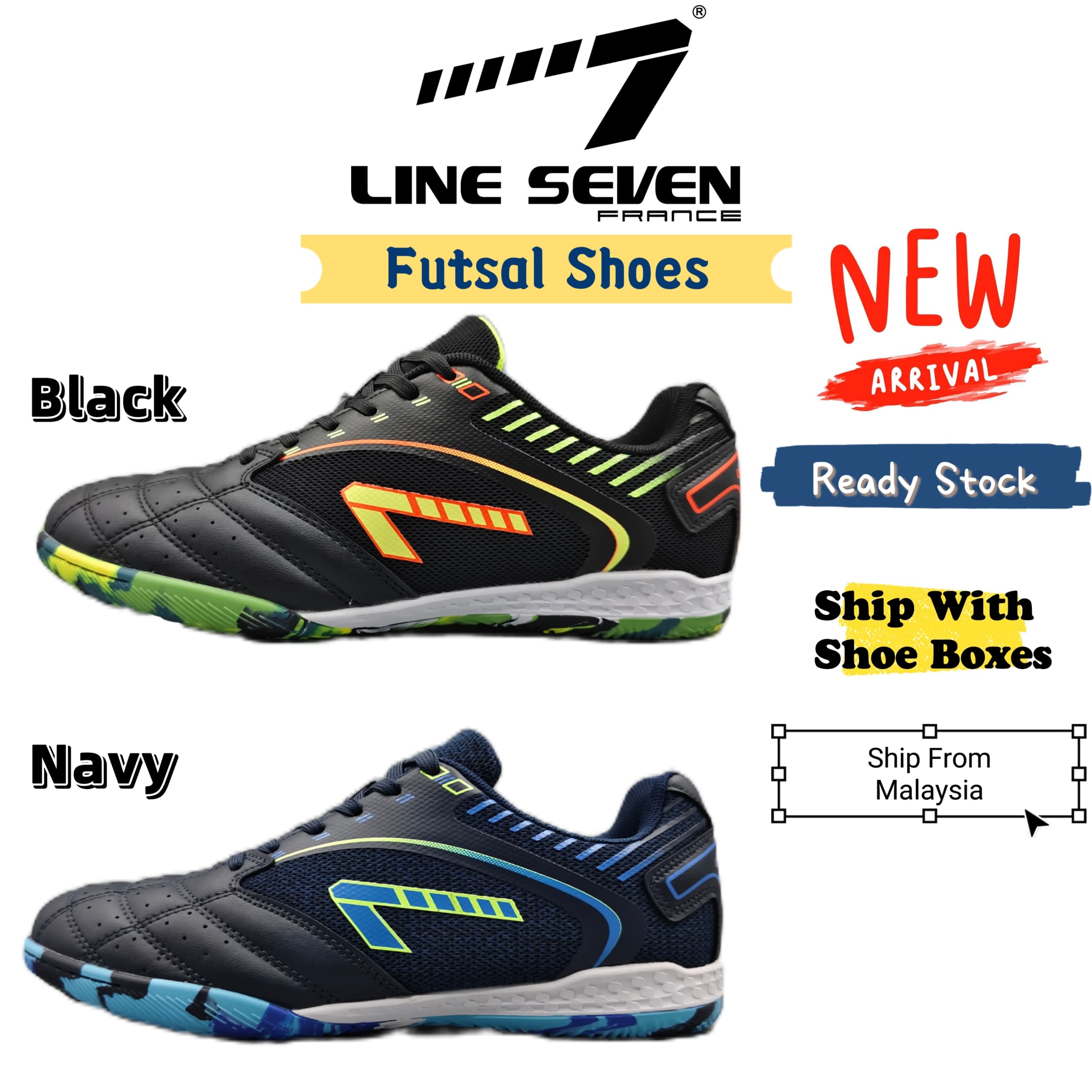 [Line Seven] Line7 L7 CAMO Futsal Shoe/Indoor Soccer Shoes/Training ...
