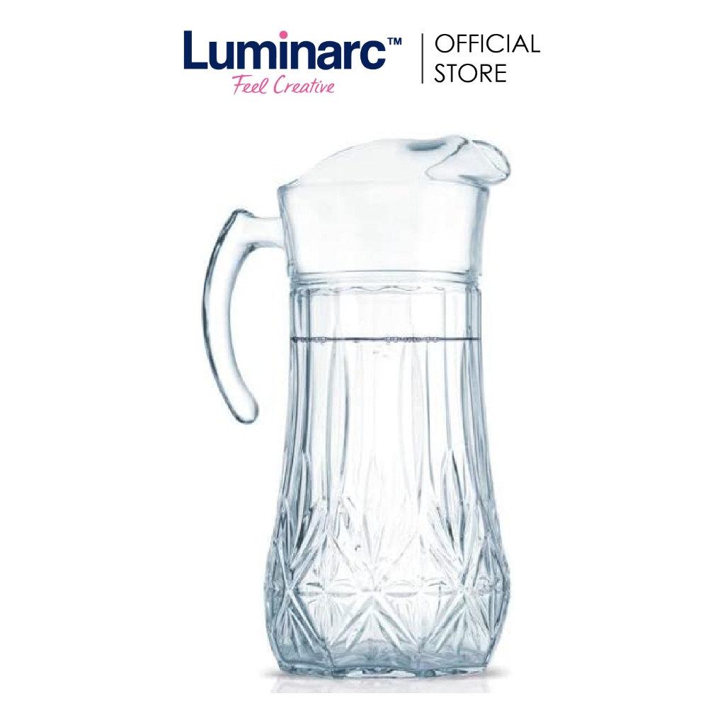 Luminarc 7Pcs Brighton Water Jug + Tumblers (1800 + 310ML) [Model ...