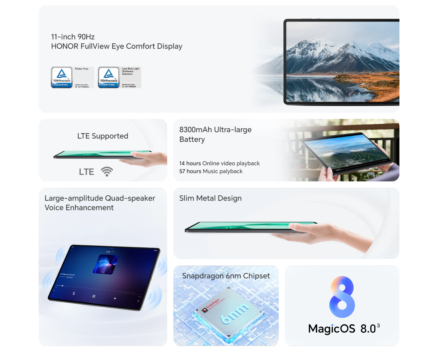 (HOT) Honor Pad X8a 4G LTE/NDL-L09 (4GB+128GB) Original Honor Malaysia ...