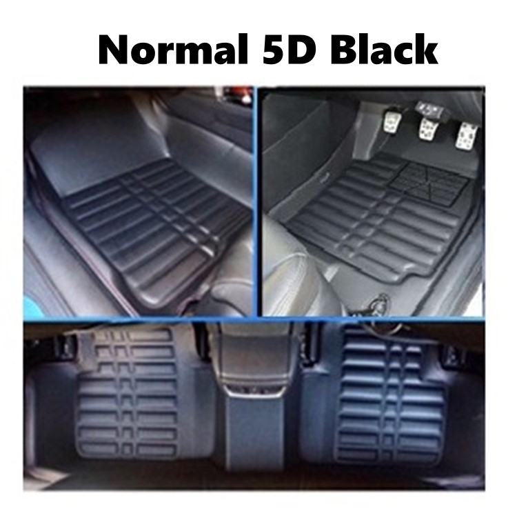 Toyota Wish LAXEY Carpet Floot mat 5D Carpet Pu Leather ( 3 Row ...