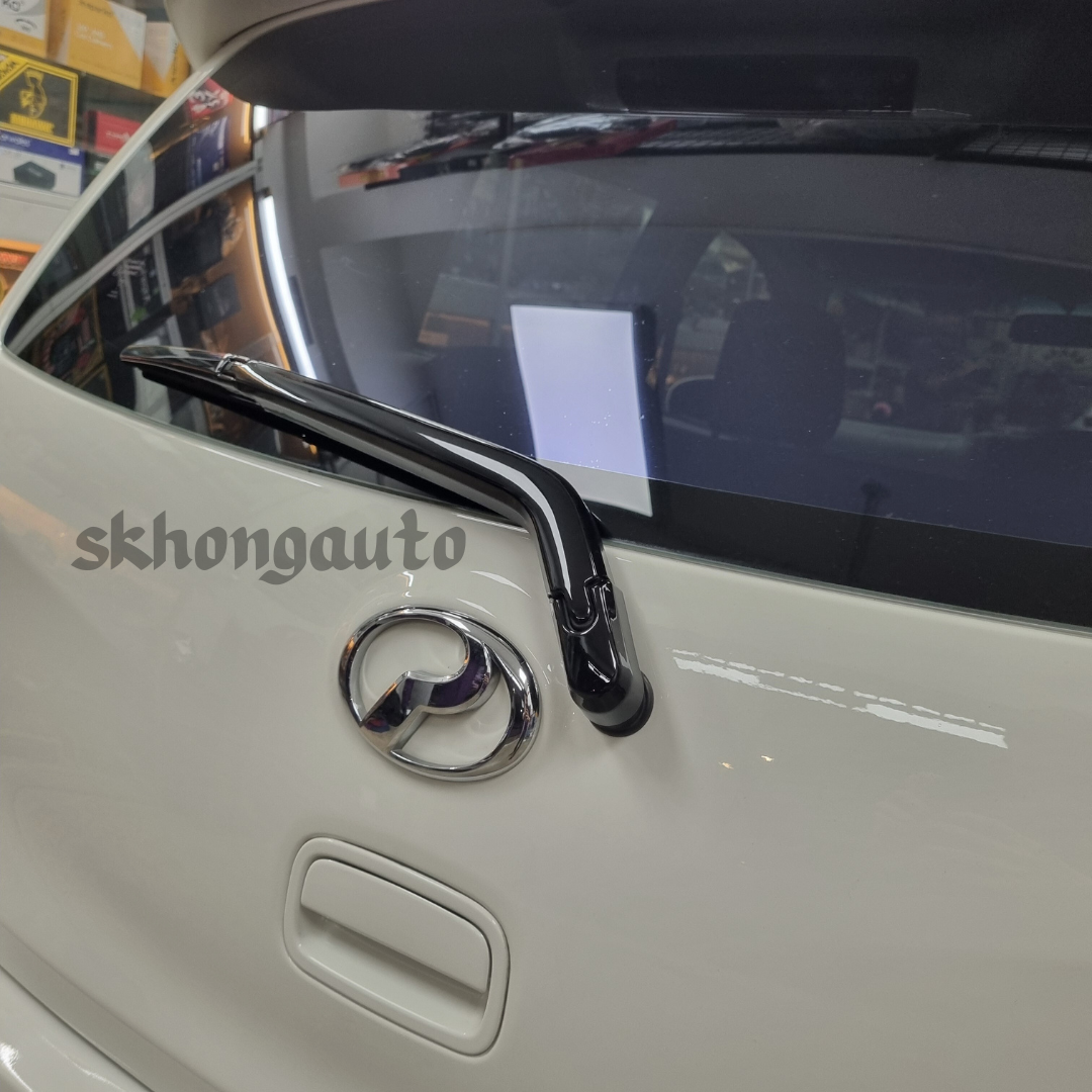 perodua axia 2014-2022 car rear wiper frame cover garnish accessories ...