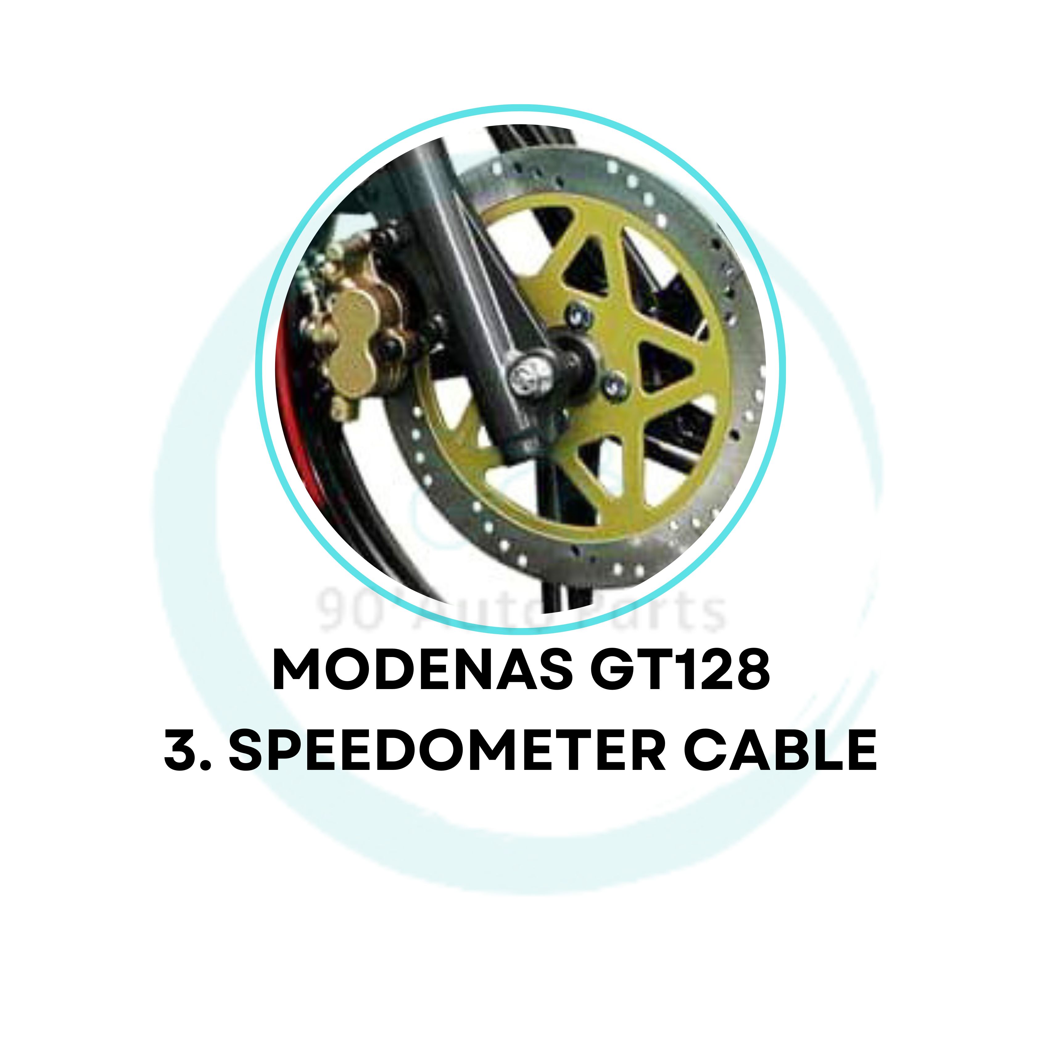 MODENAS GT128 GT 128 THROTTLE CABLE CHOKE CABLE SPEEDOMETER CABLE SEAT ...