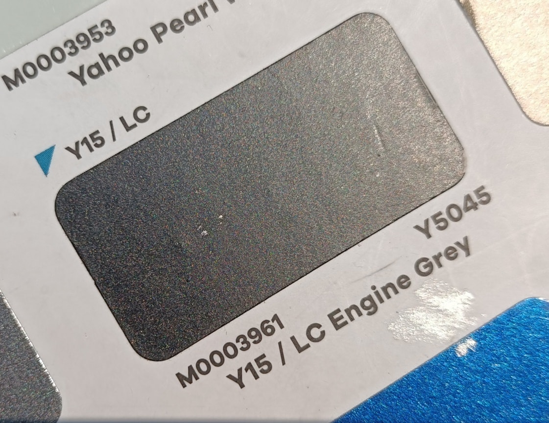 Engine Grey Yamaha Y15 / LC Y5045 】 Tahan Panas Kaler Kelabu Grey ...