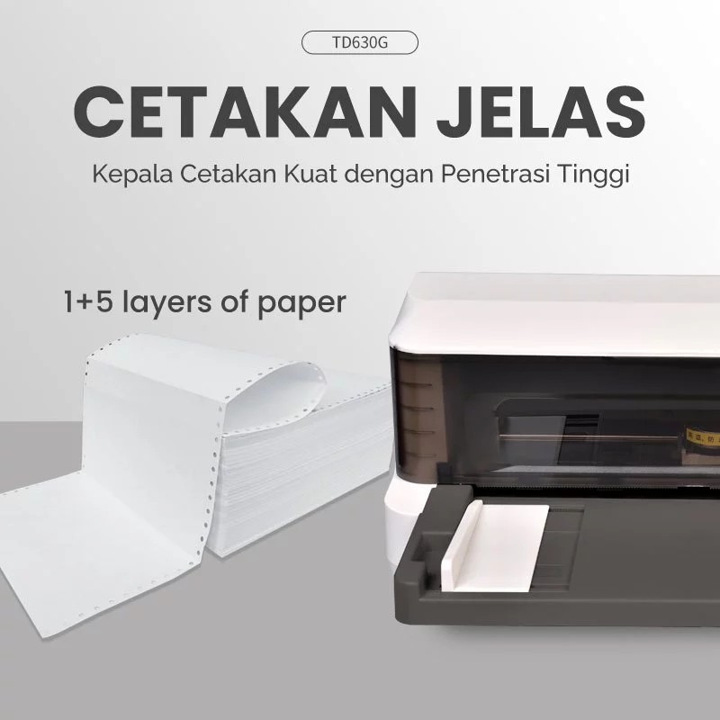 Pony Dot Matrix Printer | Wifi, Bluetooth, USB Printing | 1+5 Copies ...