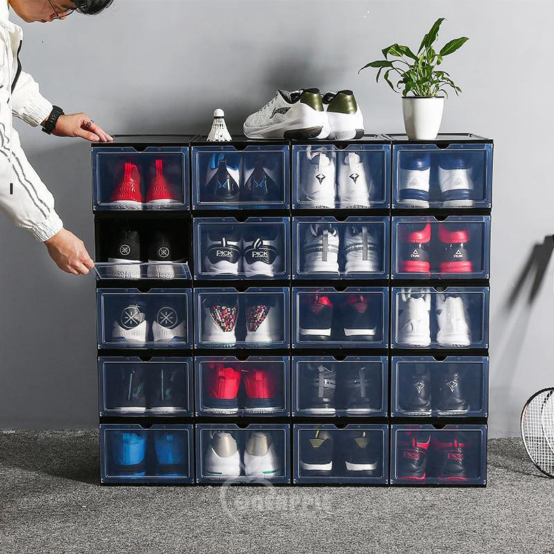 Drop Front Shoe Box //Sneaker Box//Storage Box//ShoeBox with Good ...