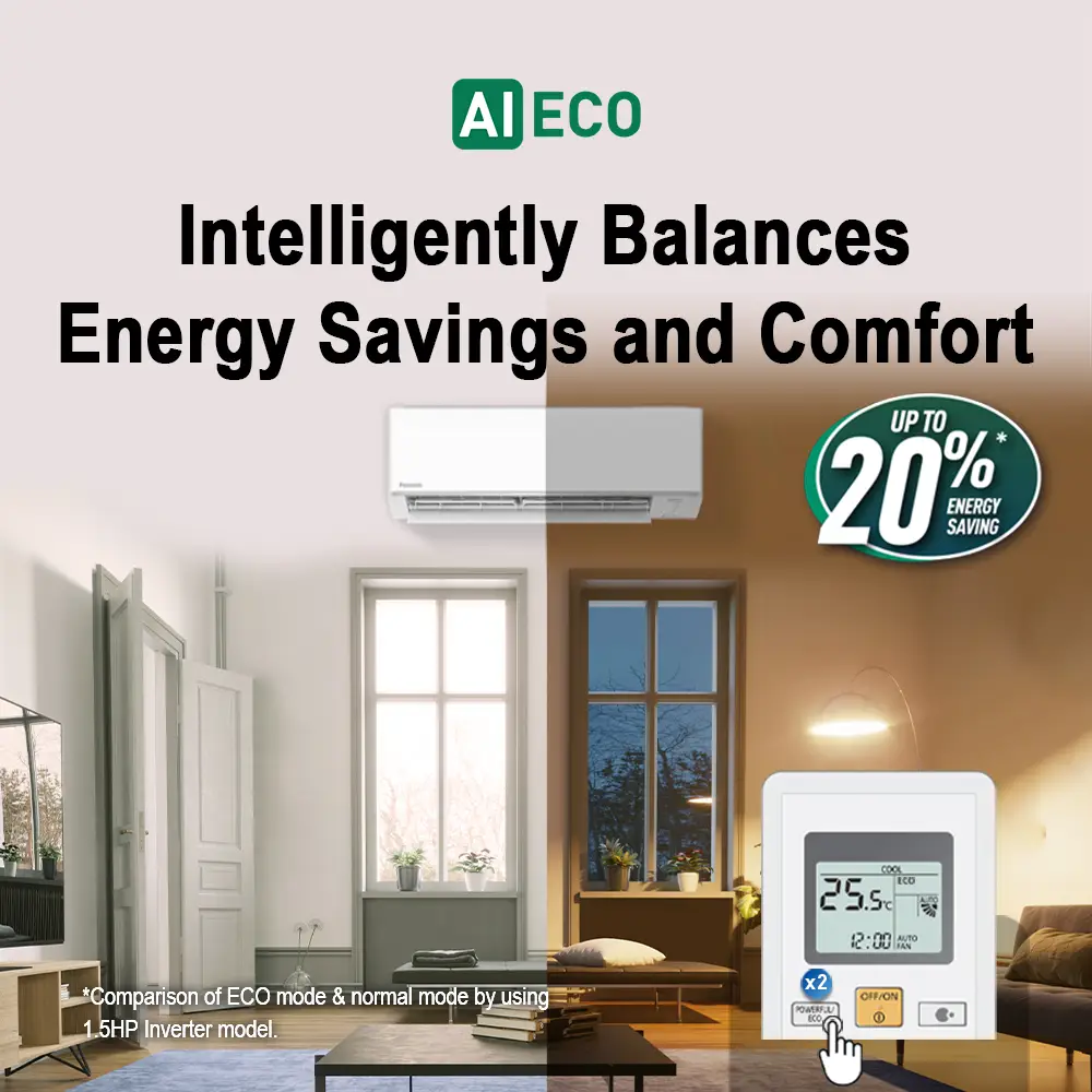 [𝐅𝐑𝐄𝐄 𝐃𝐄𝐋𝐈𝐕𝐄𝐑𝐘] Panasonic R32 Smart 5 Star Energy Saving Inverter Wifi ...