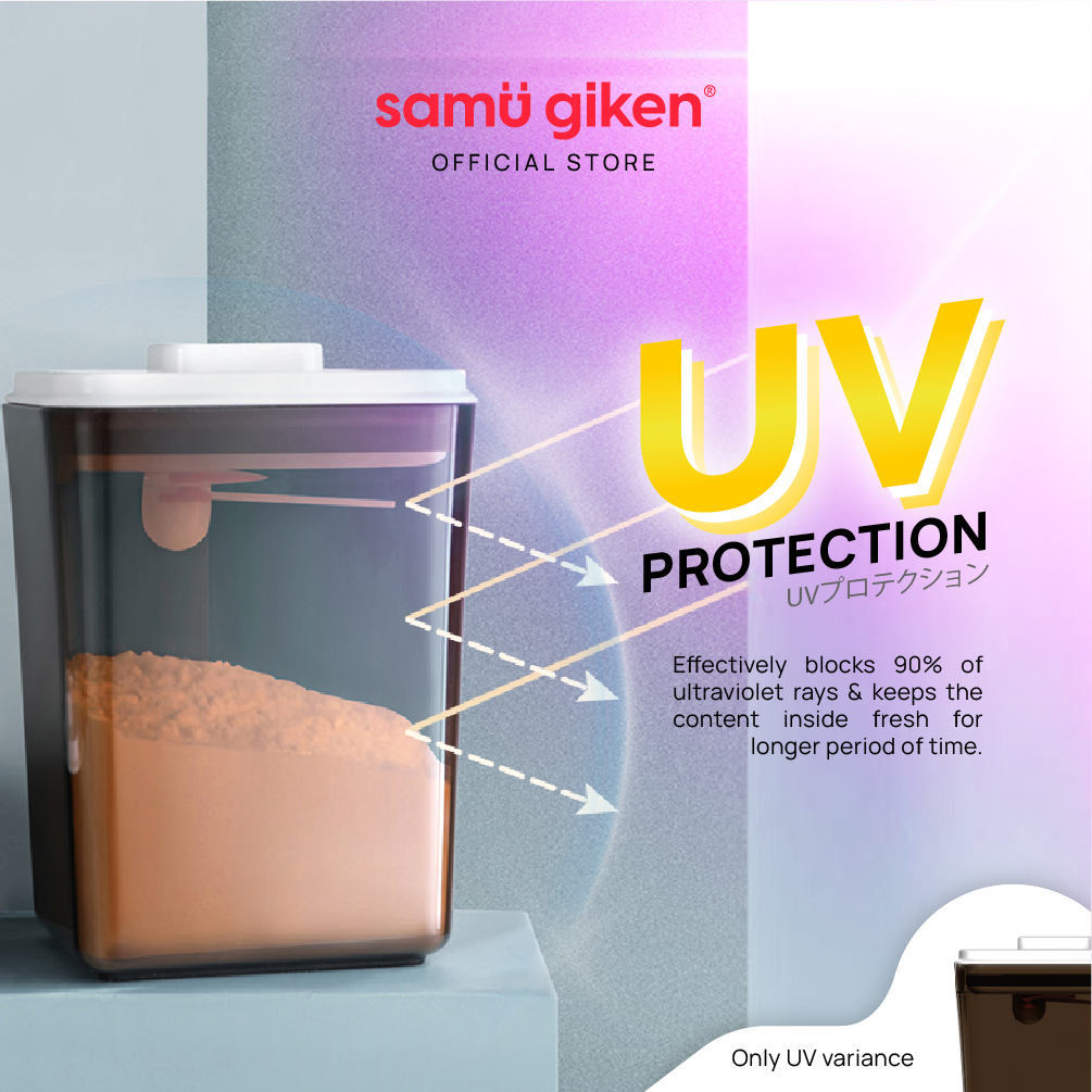 Samu Giken Bekas Simpanan Kedap Udara(Lutsinar / UV) | Air Tight ...