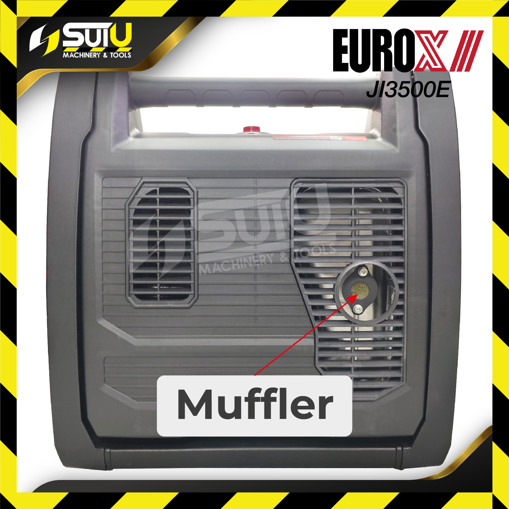 EUROX JI3500E Inverter Petrol Generator / Penjana 3500W (Recoil + Electric Start) | Shopee Malaysia