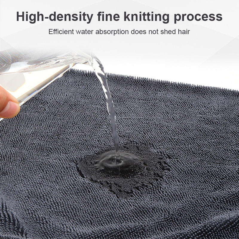 Ultra Water Absorbent Twisted Loop Microfiber Drying Cloth Car ...