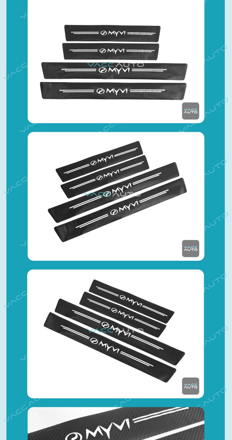 Perodua Myvi Lagi Best M600 2011-2017 Door Step Sticker Protector Fit ...
