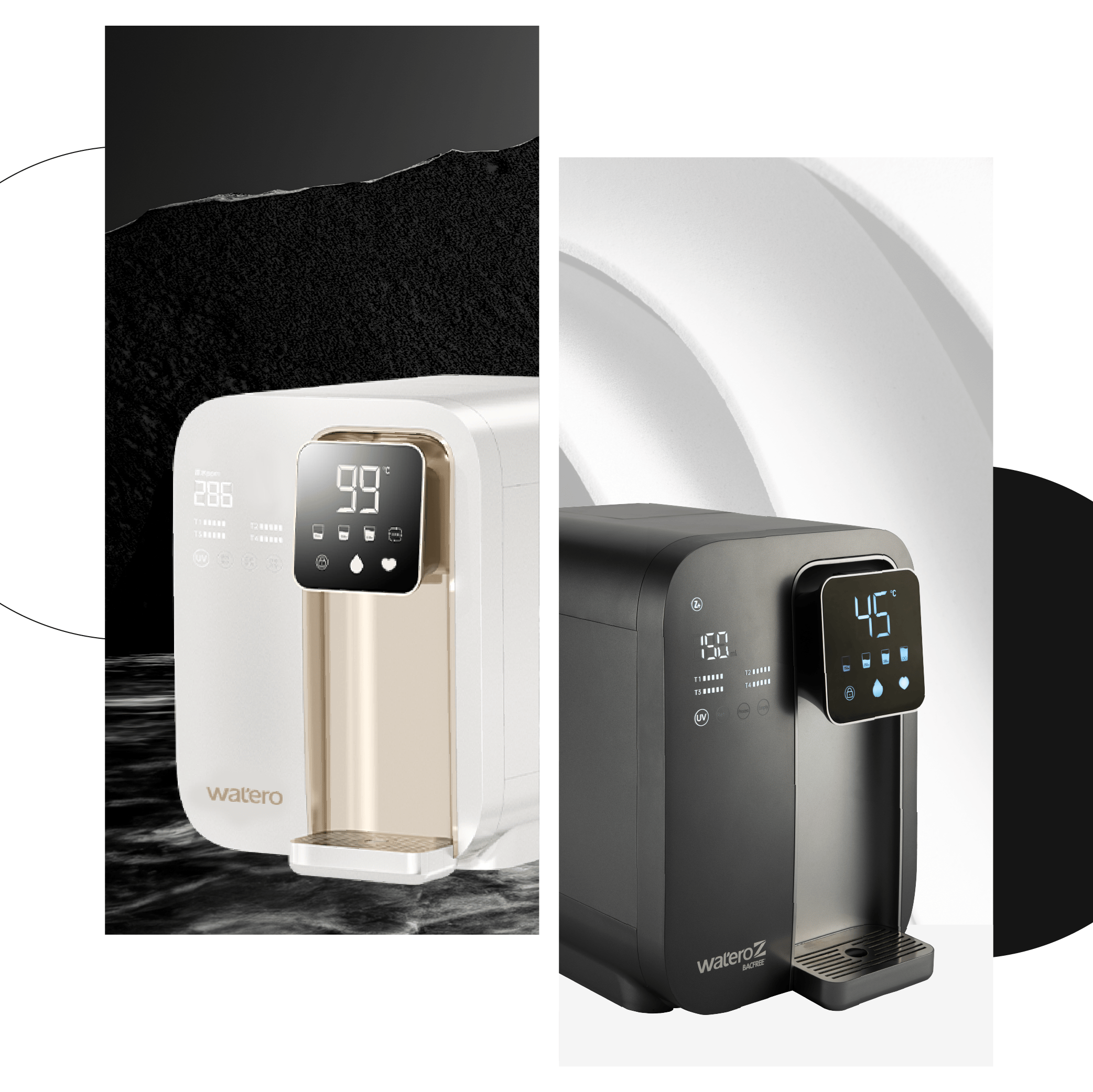 BACFREE All In One WateroZ UltraFiltration 5 Filtration System Smart ...