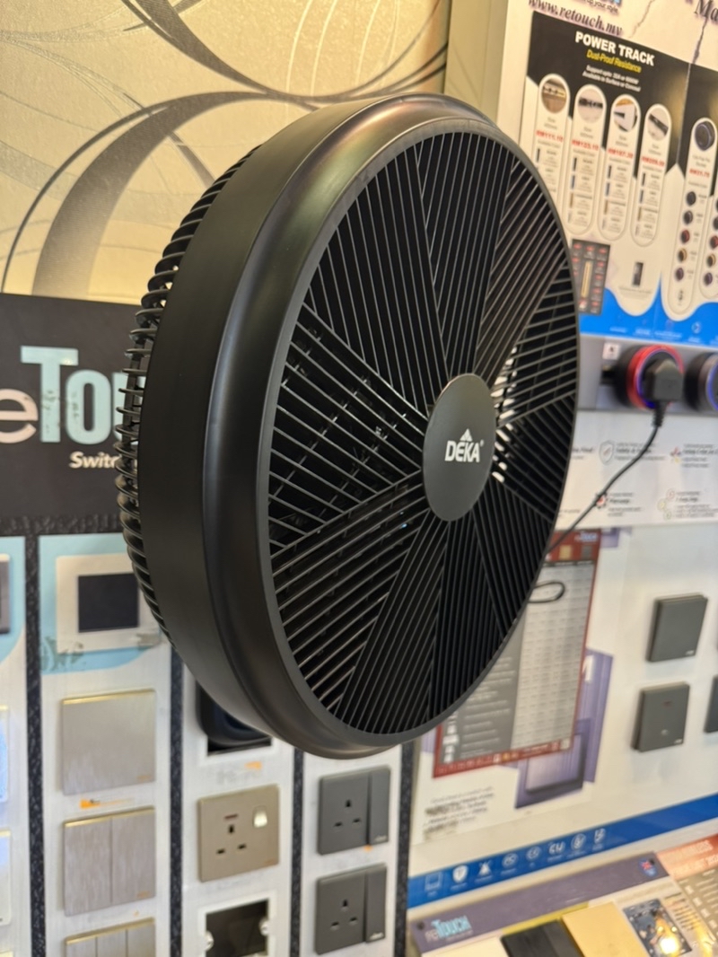 Deka DWF108 DWF208 Extreme Strong Wind 16 inch Wall Fan with remote ...