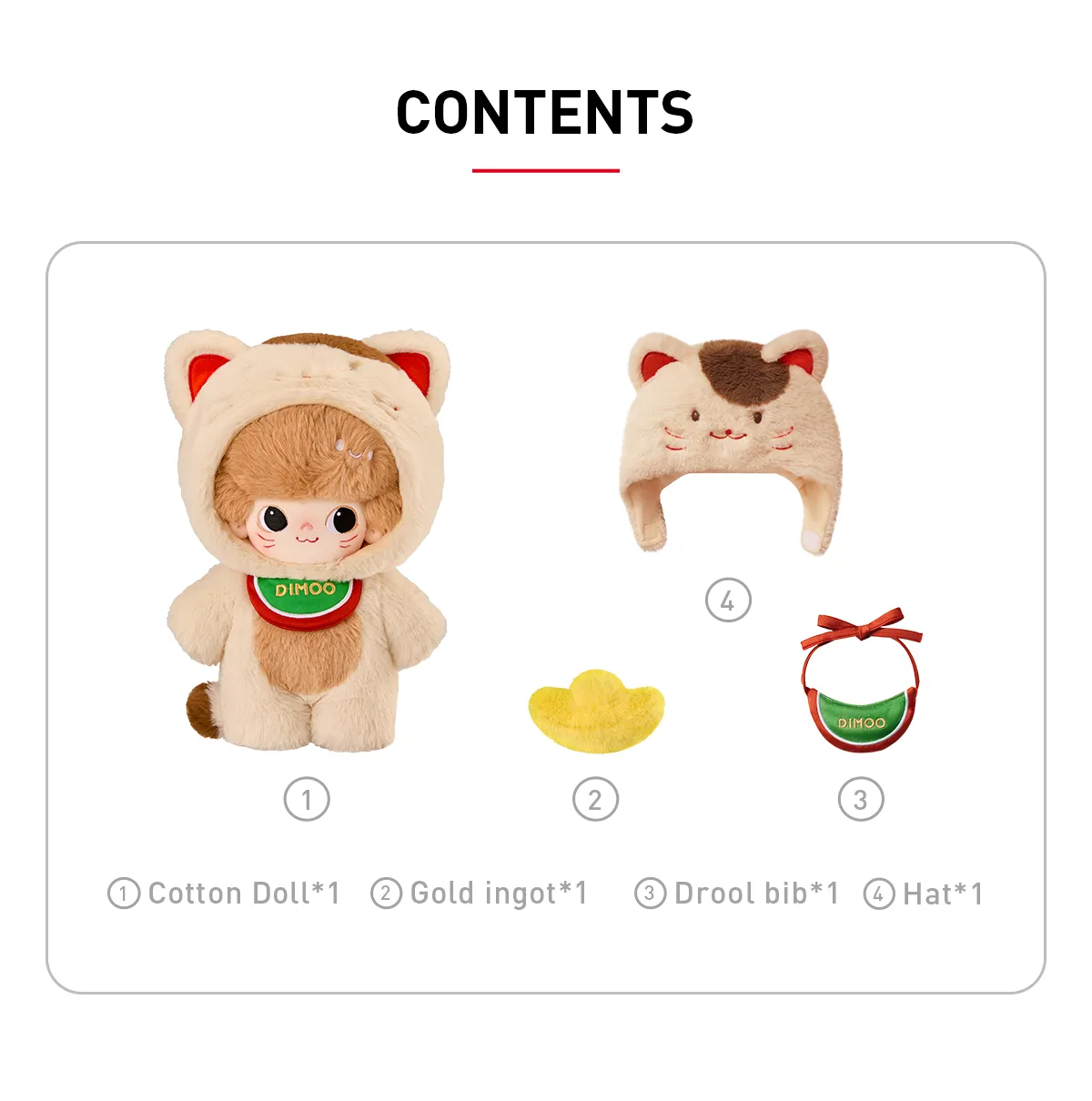 DIMOO Weaving Wonders Series-20cm Cotton Doll Official Pop Mart Plushie ...