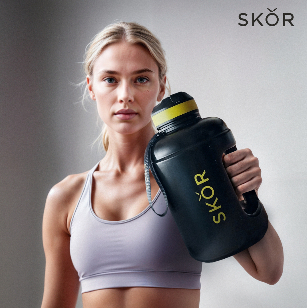 SKOR Sports & Outdoors Water Bottle, Leakproof BPA-Free Shock-Resistant ...