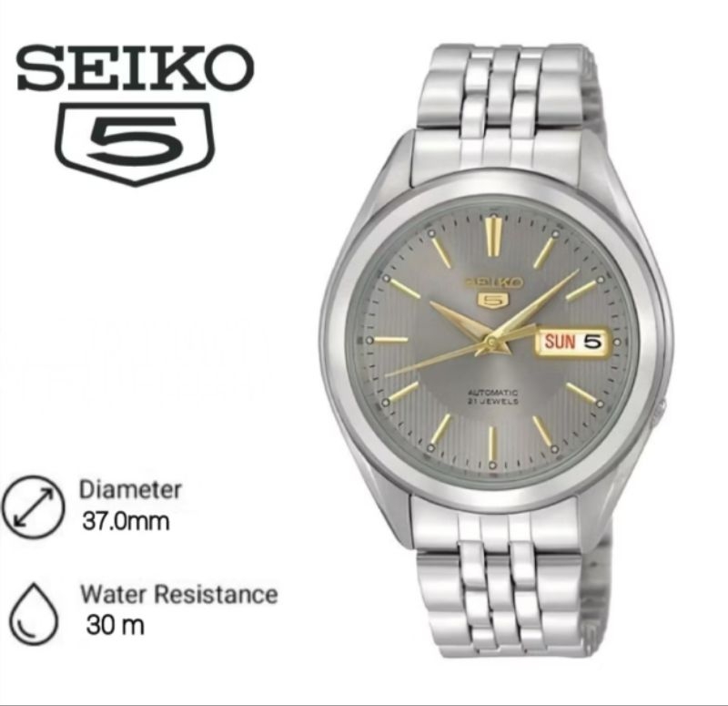 100% ORIGINAL SEIKO 5 AUTOMATIC SNKL19K1(Jam Tangan) | Shopee Malaysia