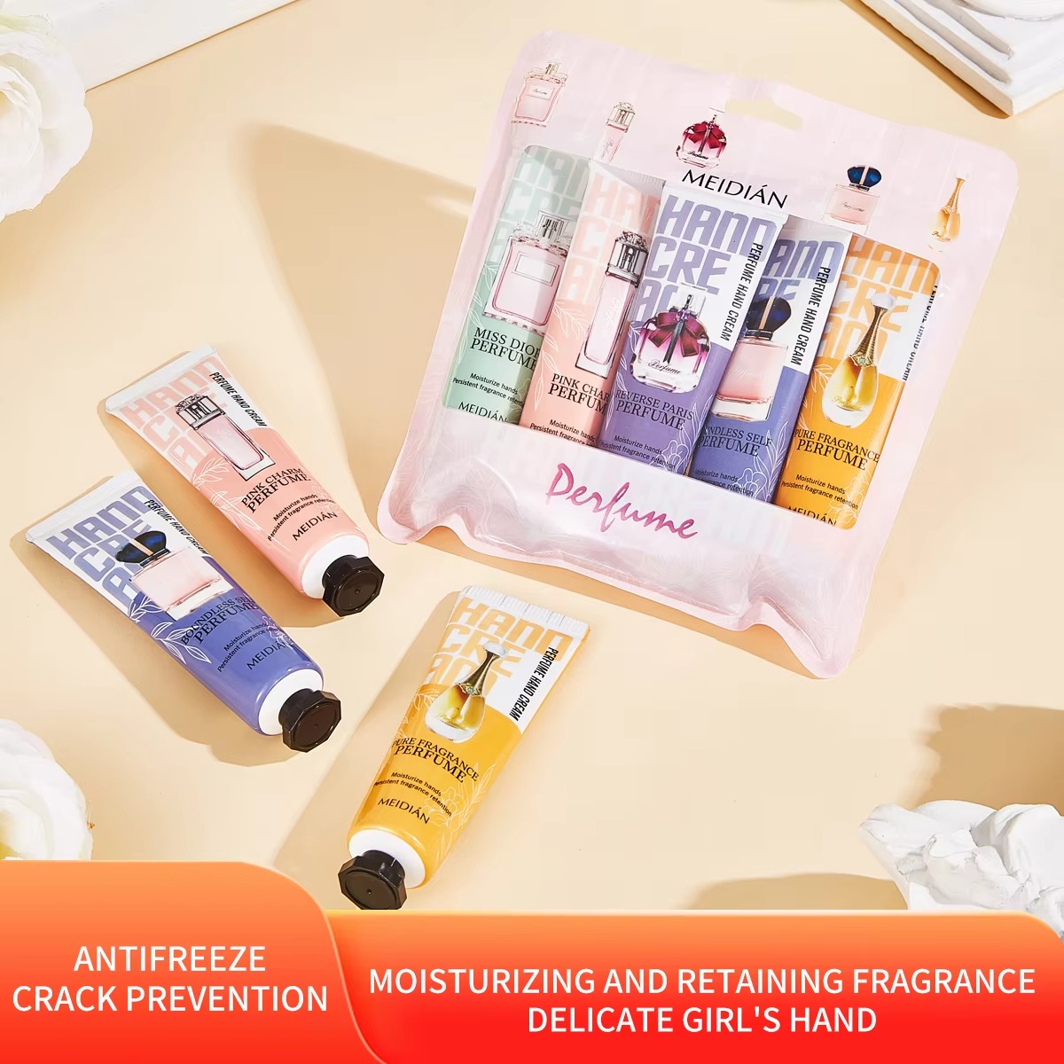 Meidian Perfume Hand Cream Fragrance Perfume Krim Tangan 30g | Shopee ...