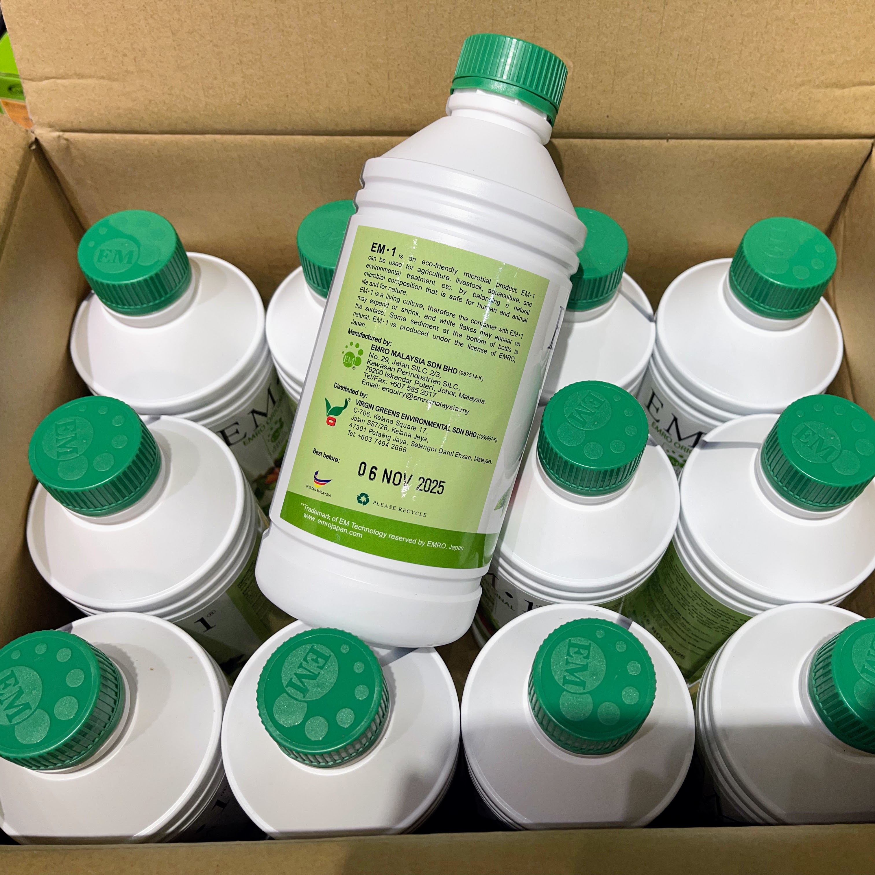 EMRO EM EM1 EM-1 Effective Microorganisms 1 Liter | Shopee Malaysia