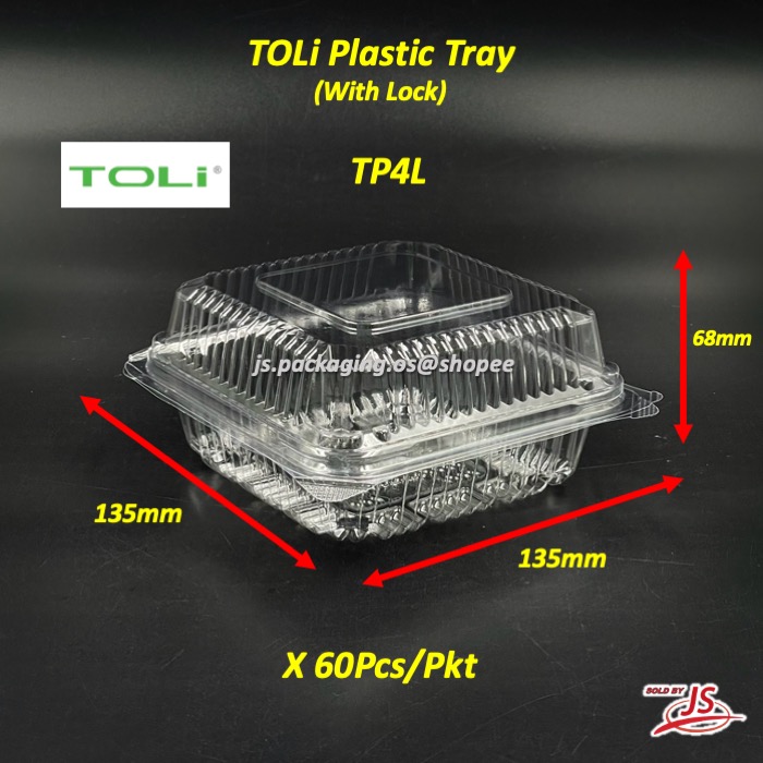 TOLi Plastic Tray OPS-C46 X 50Pcs / TP4L x 60pcs± / OPS-C43 X 60Pcs ...