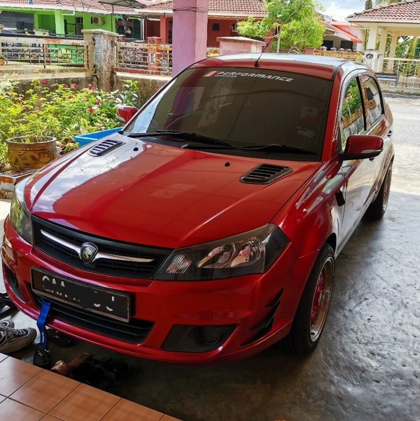 PROTON SAGA Turbo Air Flow Intake Hood Scoop Vent Bonnet Cover Bonet ...