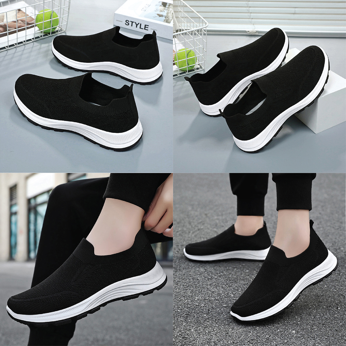 Vissy Men Sneaker Sport Shoe Kasut Male Lelaki 5006-KL – 2 Colors ...