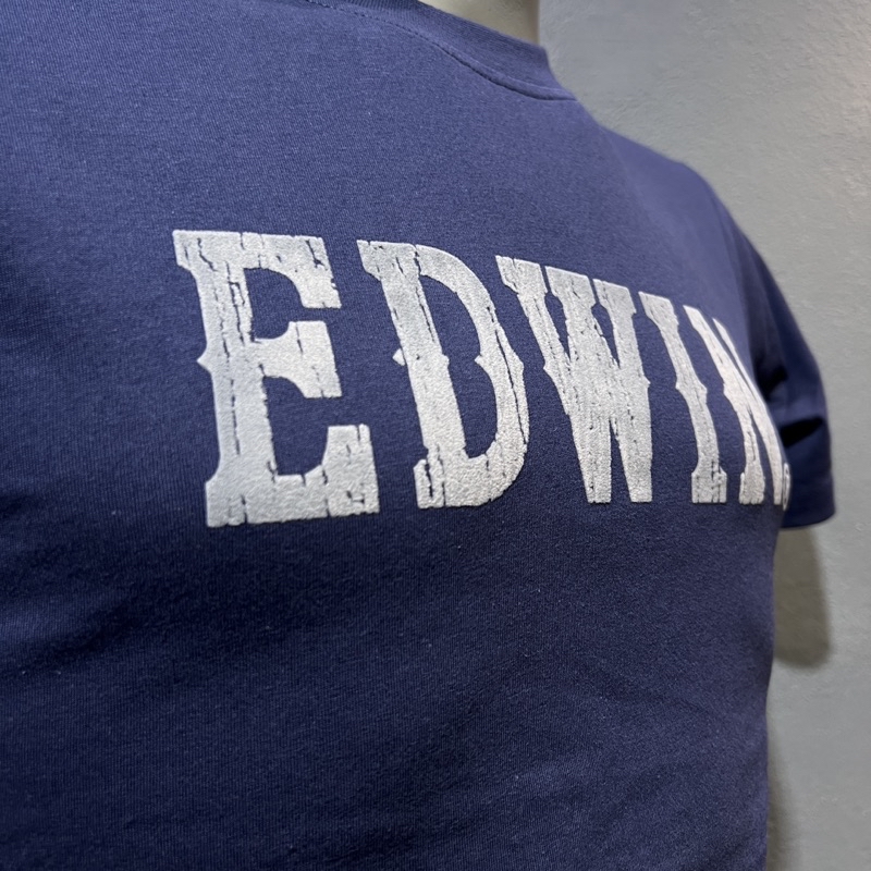 🔥New Arrivals🔥 EDWIN® Men’s Signature Vintage Logo 3D Emboss T-Shirt ...