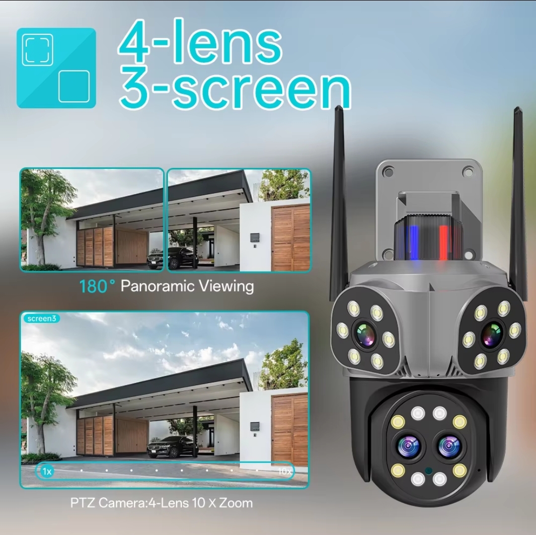 [NEW ARRIVAL] Carecam Pro 8MP 4K 10x Optical Zoom 4 Lens 3 Screen Wide ...
