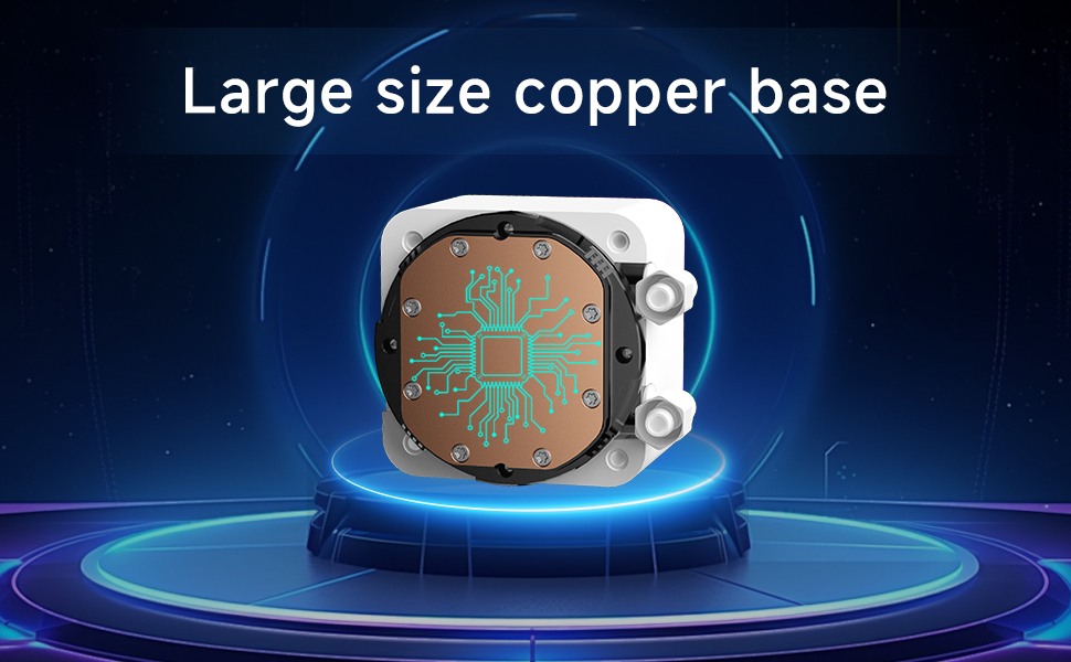 Jungle Leopard AstroBeat Digital CPU Aio Cooler 240mm 360mm Black ...