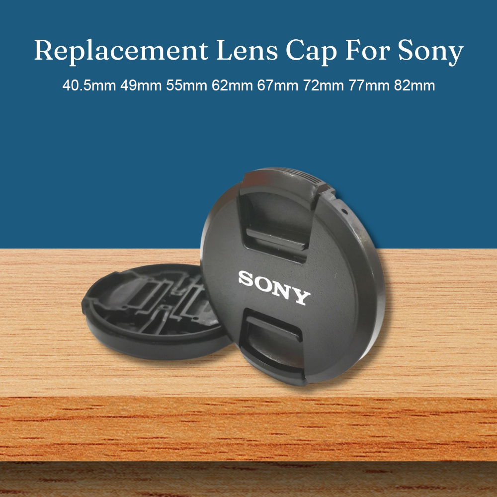 Lens Cap For Sony 40.5 49mm 55mm 62mm 67mm 72mm 77mm 82mm For Sony Lens ...