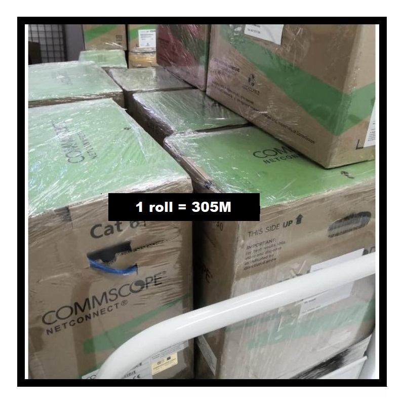 Commscope CS31 Cat6 U/UTP 23 AWG Data Cable - Box ( 305 meter ...