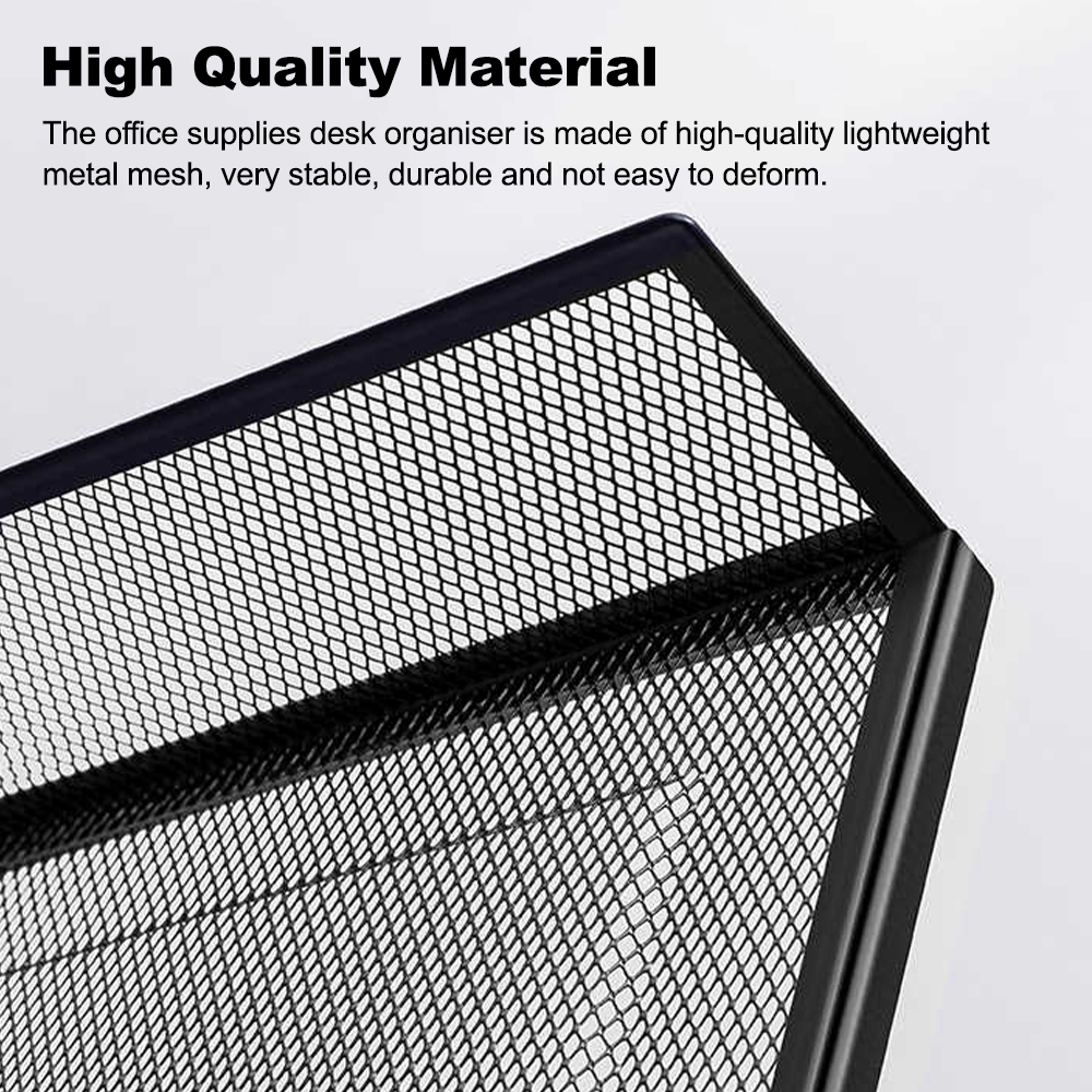 [4 Tier] Encora Metal Desk Organizer Office Drawer Rack Paper Tray ...