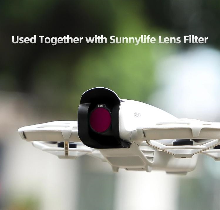 (READYSTOCK) DJI NEO LENS HOOD BLACK/ GREY (SUNNYLIFE) | Shopee Malaysia