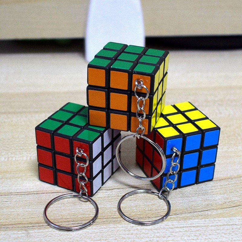 3D Mini Puzzle Cube Rubik Magic Square Puzzle Cube Kids Educational ...