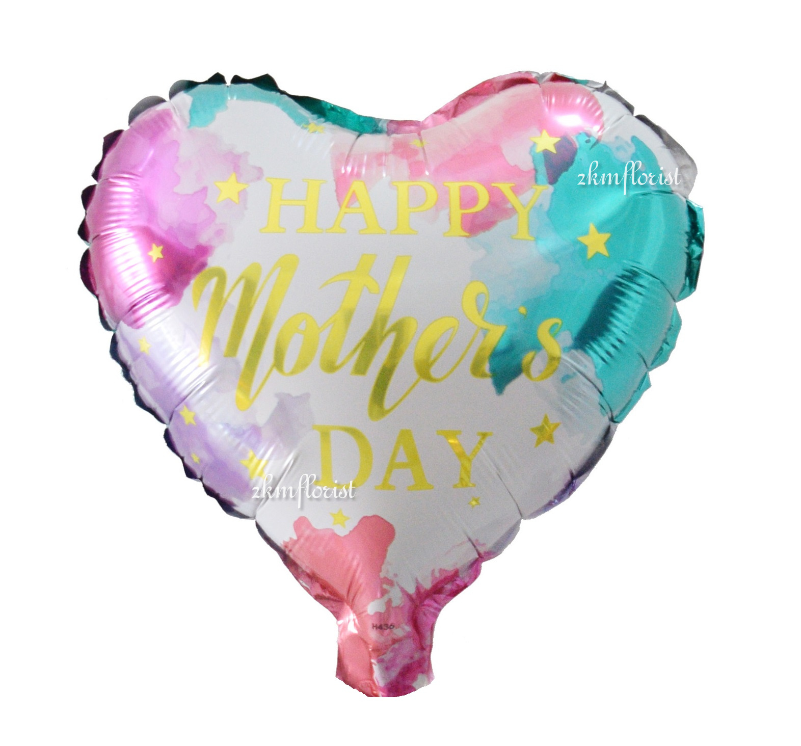 (50PCS) 10Inch MOTHER DAY FOIL BALLOON Anniversary Belon Heart Shape I Love You Mom WEDDING DECO ...