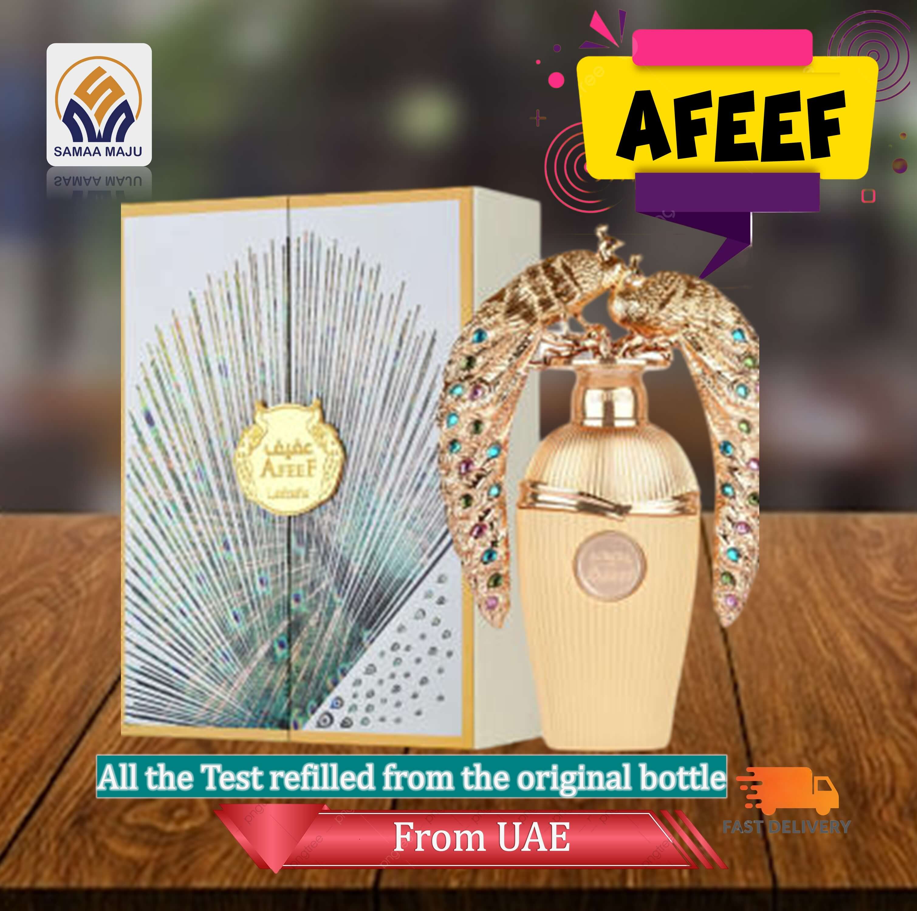 AFEEF PERFUME 100ML EDP Minyak Wangi Minyak Wangi Arab asli dari ...