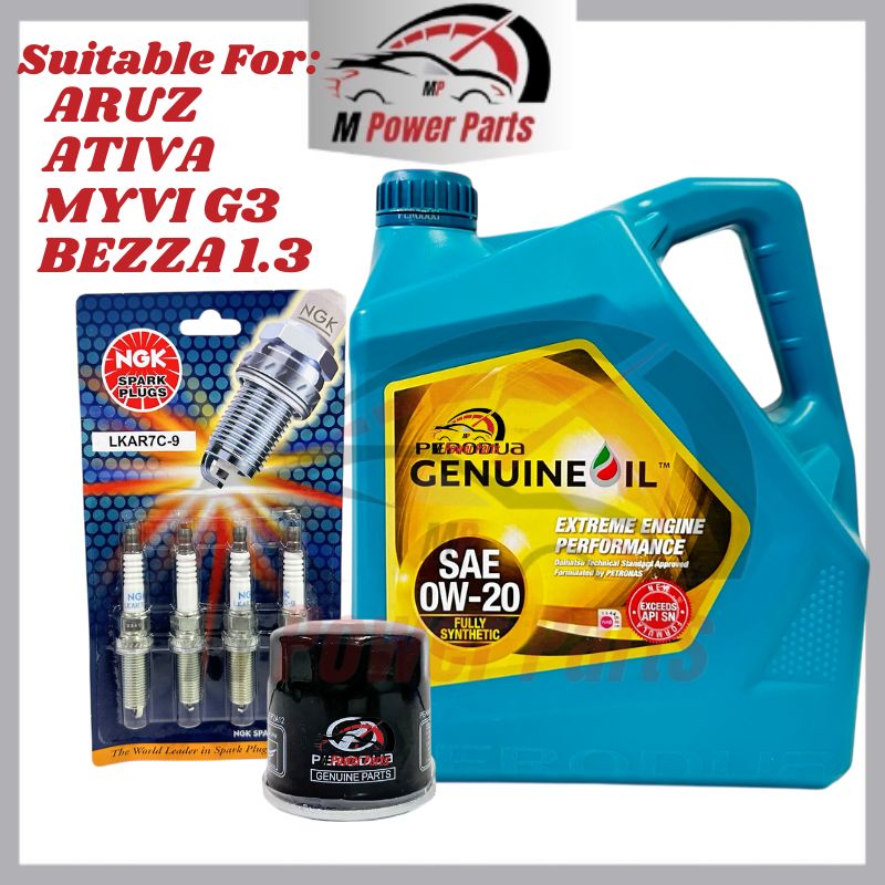 Perdua Engine Oil 0w20 4L Fully Synthetic Minyak Hitam Perdua New Myvi ...