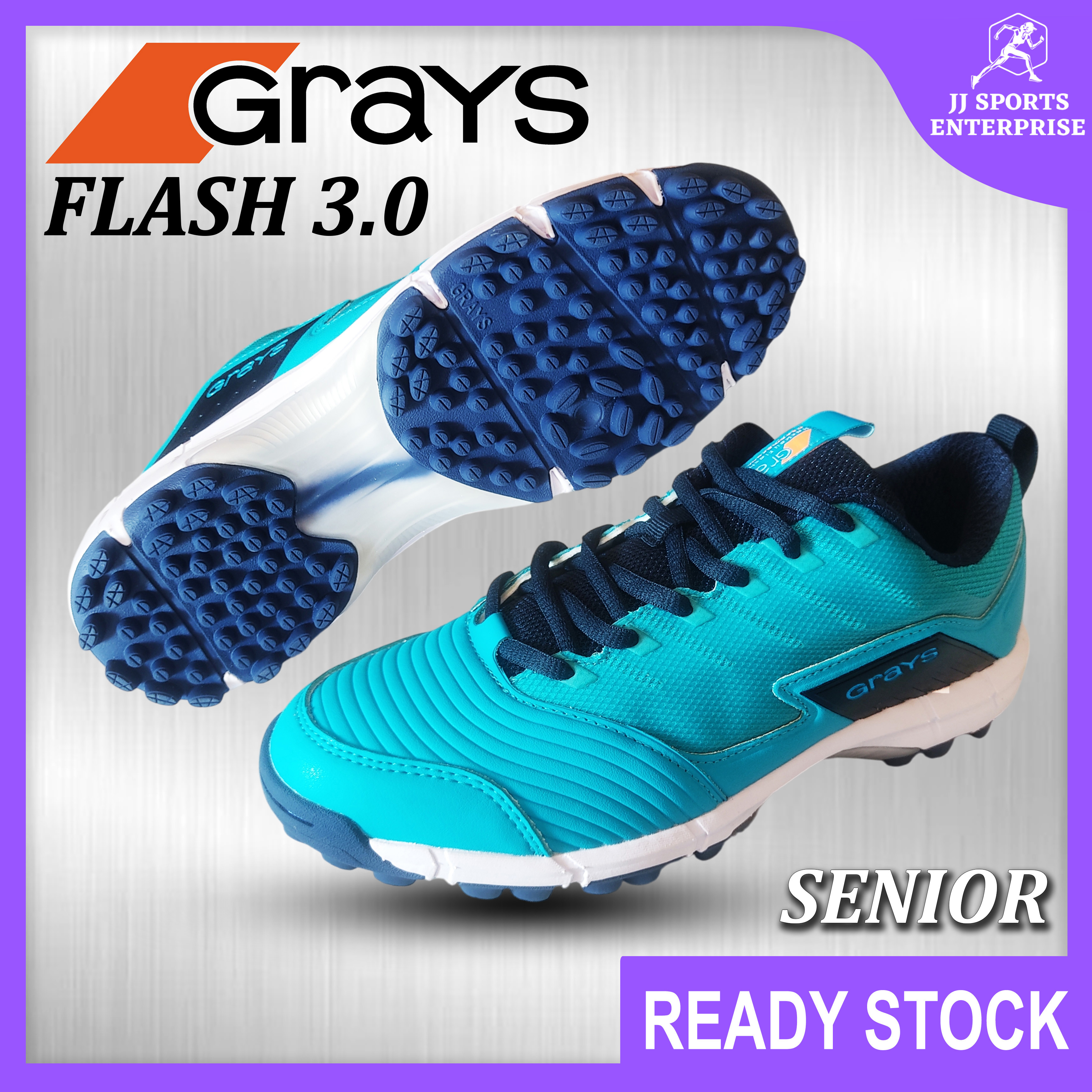 Grays Flash 3.0 Hockey Shoes (Senior) Kasut Hoki Turf Shoe Hockey Shoe ...