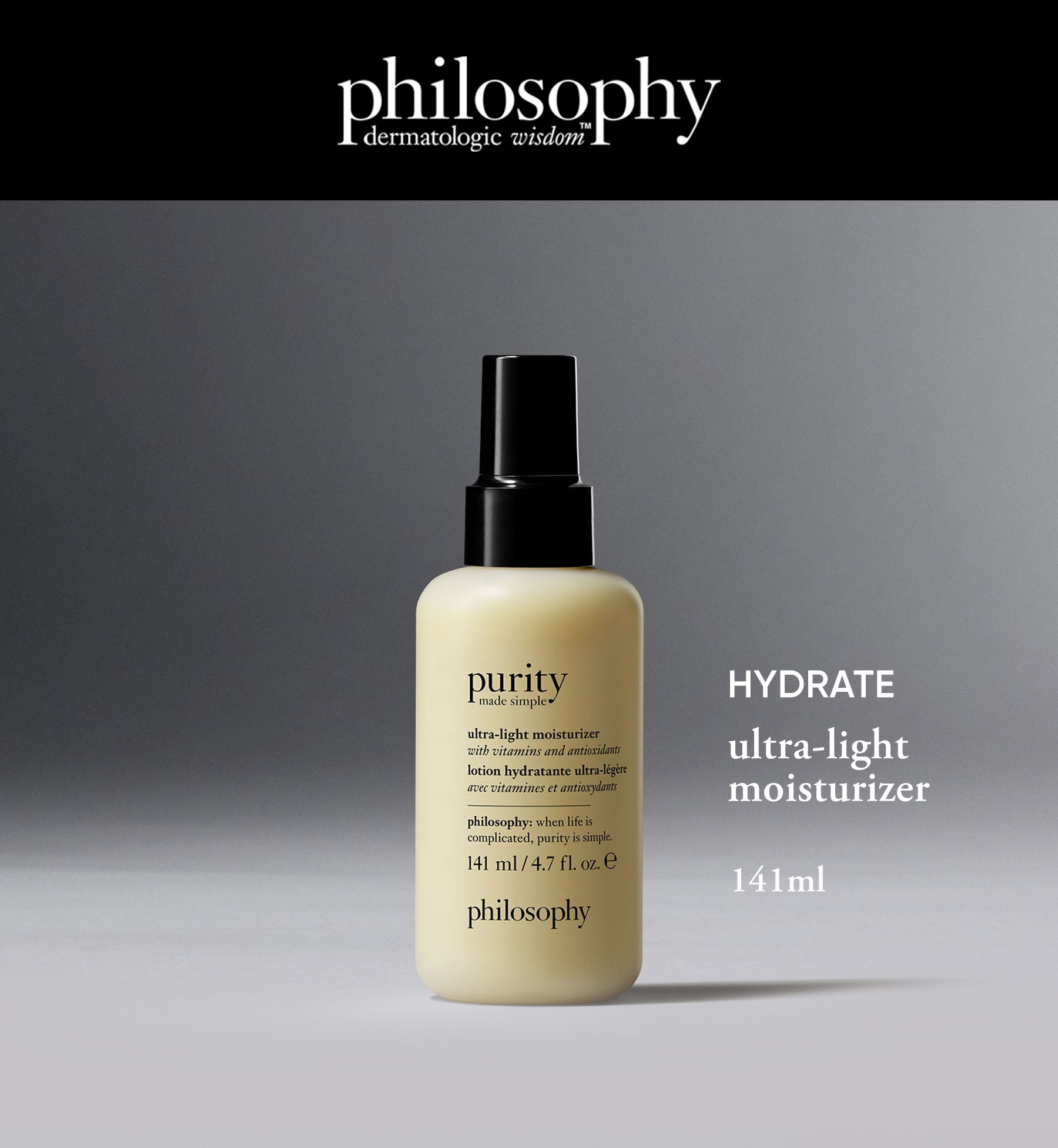 [buy 1 free 1] philosophy purity made simple ultra lightweight ...
