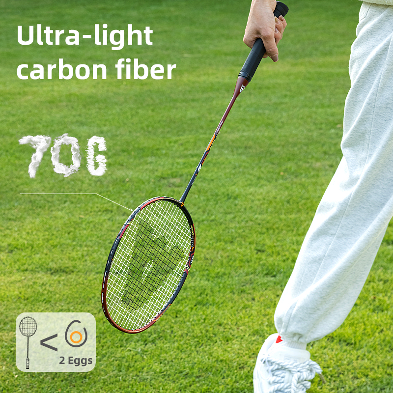 Agnite R306 Badminton 3U Racket 70g Ultra-Light 24lbs For Power ...