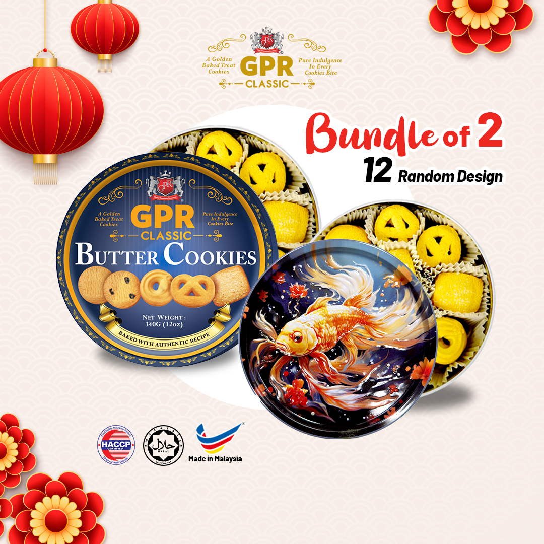 [Chinese New Year Limited Edition] GPR Classic Butter Cookies 340g ...