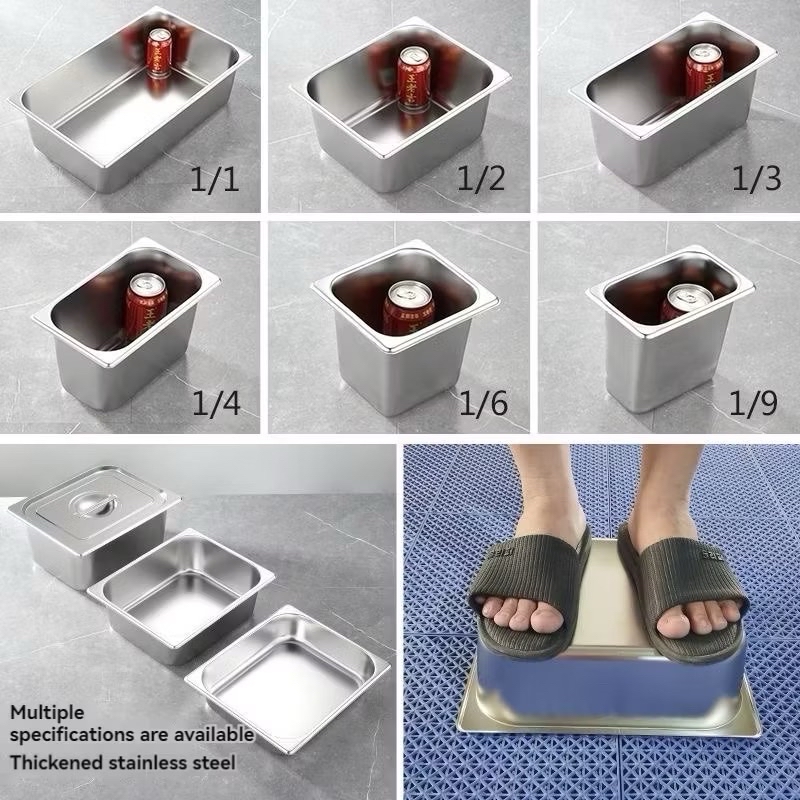 MK.wares Stainless Steel GN Pan Gastronorm Food Tray/Restaurants ...