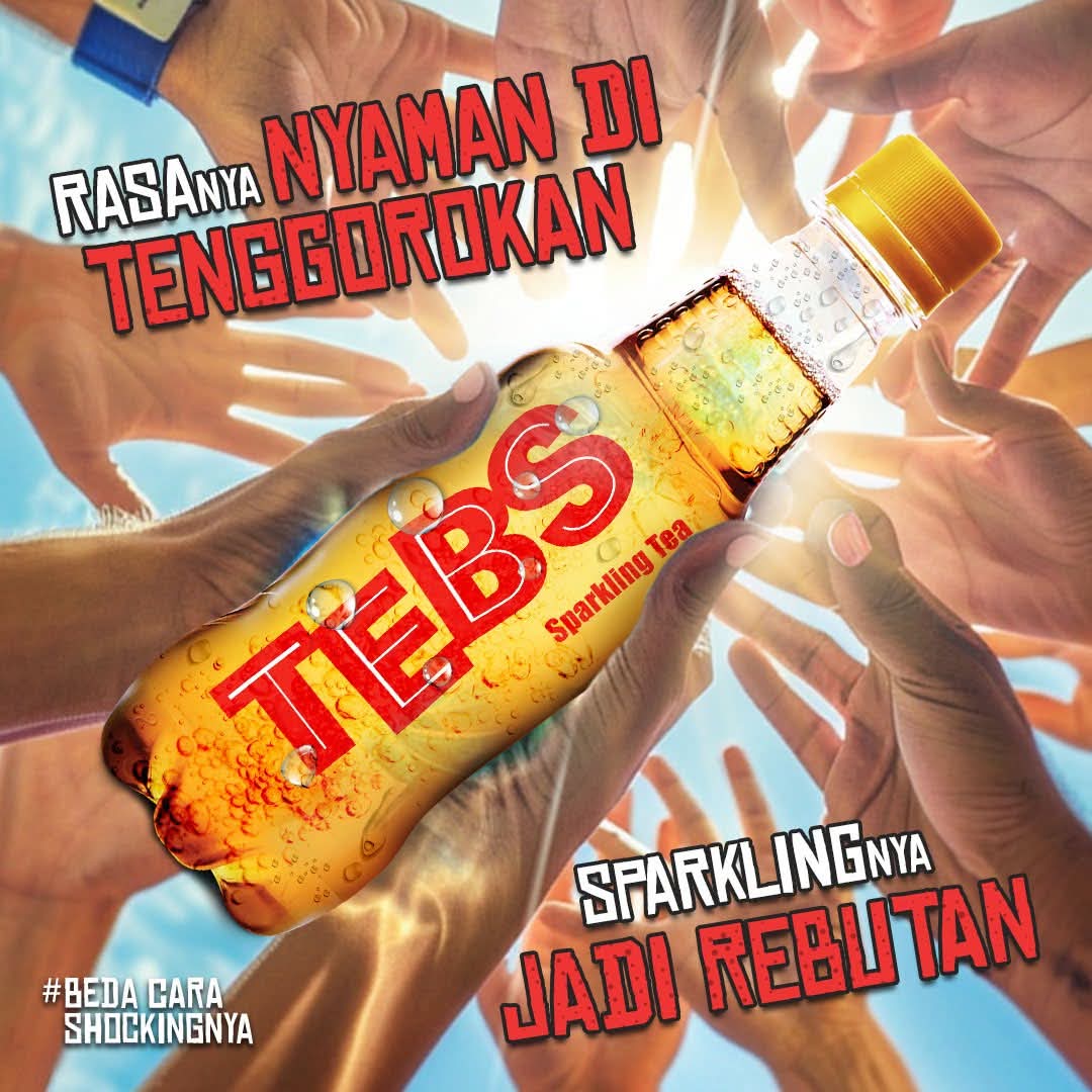 Sosro Tebs Sparkling Tea Drink Product Indonesia Mix Fruit Soda Lemon Lime Lychee Zero Teh Botol ...