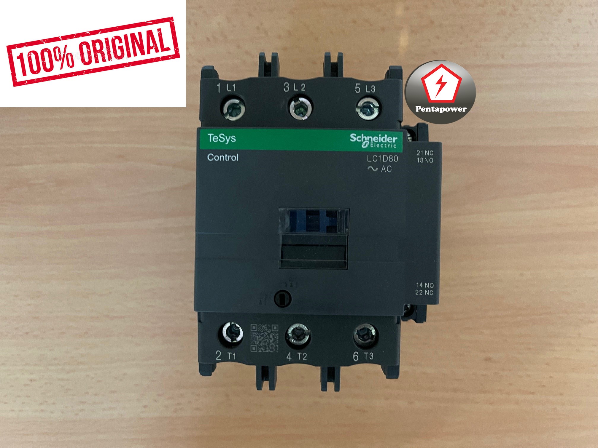 SCHNEIDER LC1D80 CONTACTOR 80AMP 3POLE (AC) LC1D80E7 LC1D80F7 LC1D80M7 ...