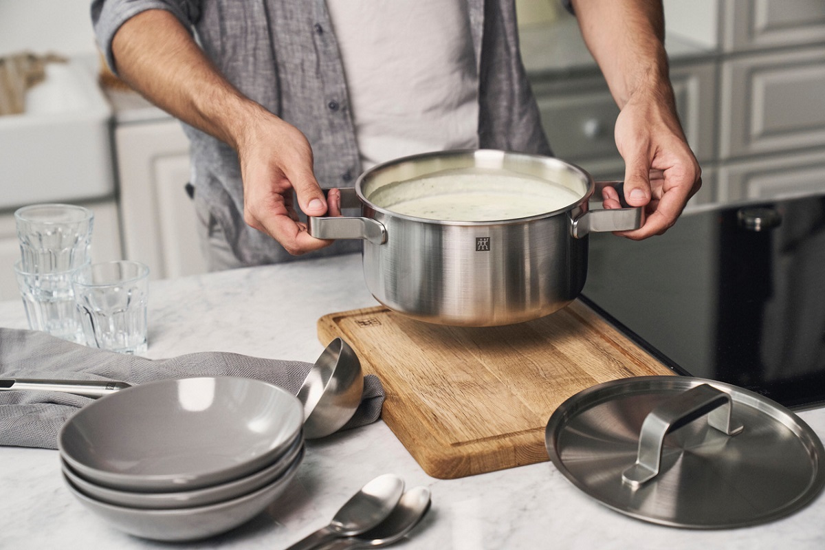 Zwilling Pure 3-Piece Stainless Steel Silver Pot Set | Shopee Malaysia