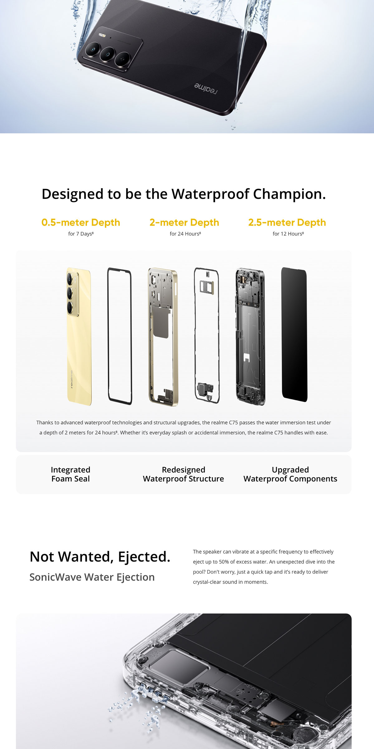 Realme C75 4G LTE/RMX3941 (8GB+256GB) Original Realme Malaysia Set ...