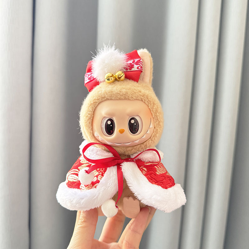 Labubu Clothes CNY Outfit v2 Labubu 拉布布娃衣 新年衣服 Labubu Accessories ...