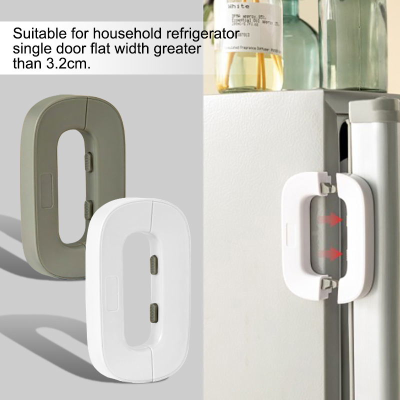 Fridge Lock Baby Safety Lock Anti-pinching Refrigerator Door Cabinet ...