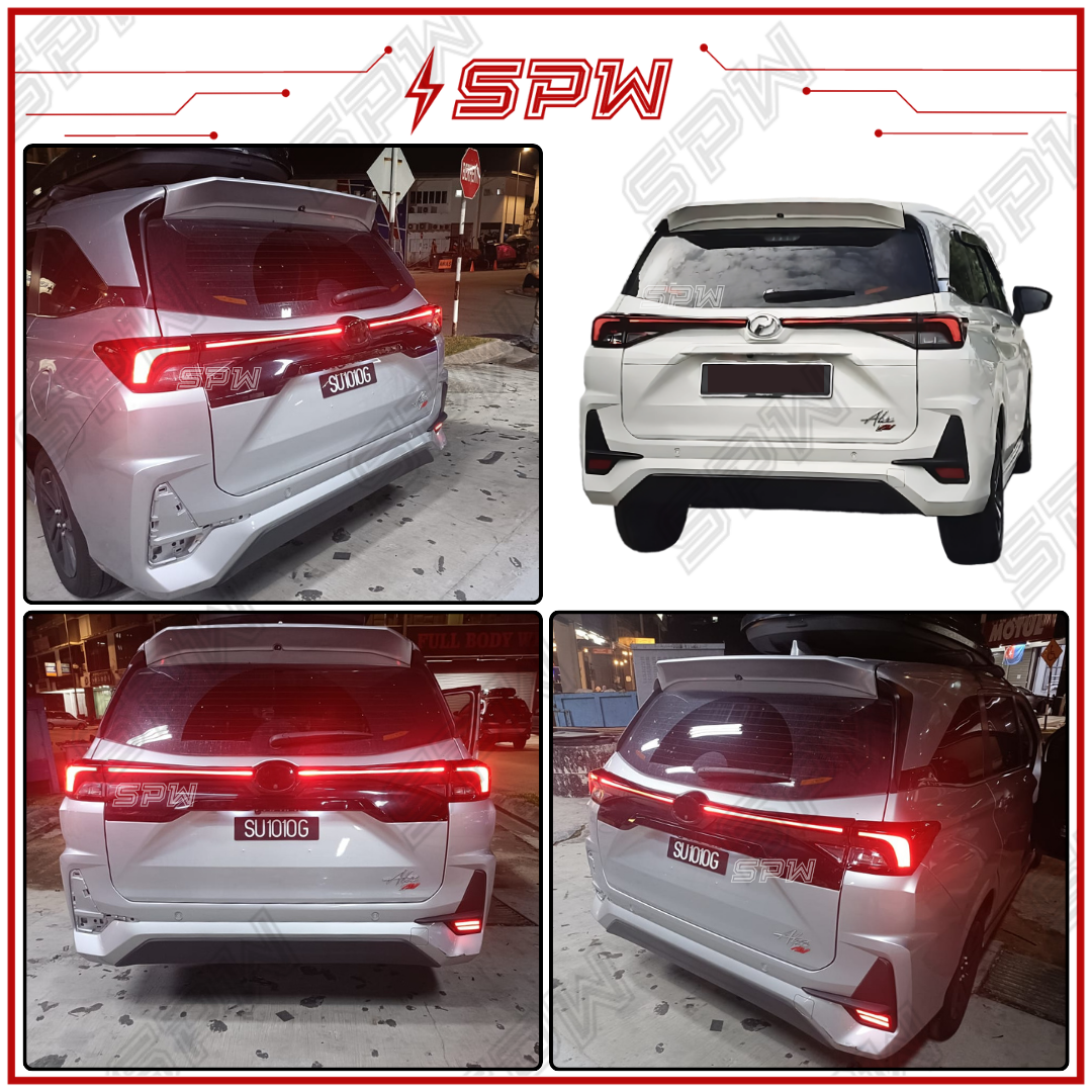 Perodua Alza D27A 2022 2023 2024 Trunk LED Rear Garnish Daylight DRL ...