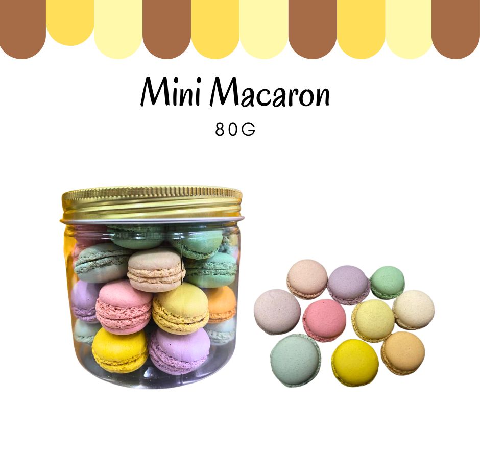 Mini Macaron 80g (Rainbow Colour) 迷你马卡龙 | Shopee Malaysia