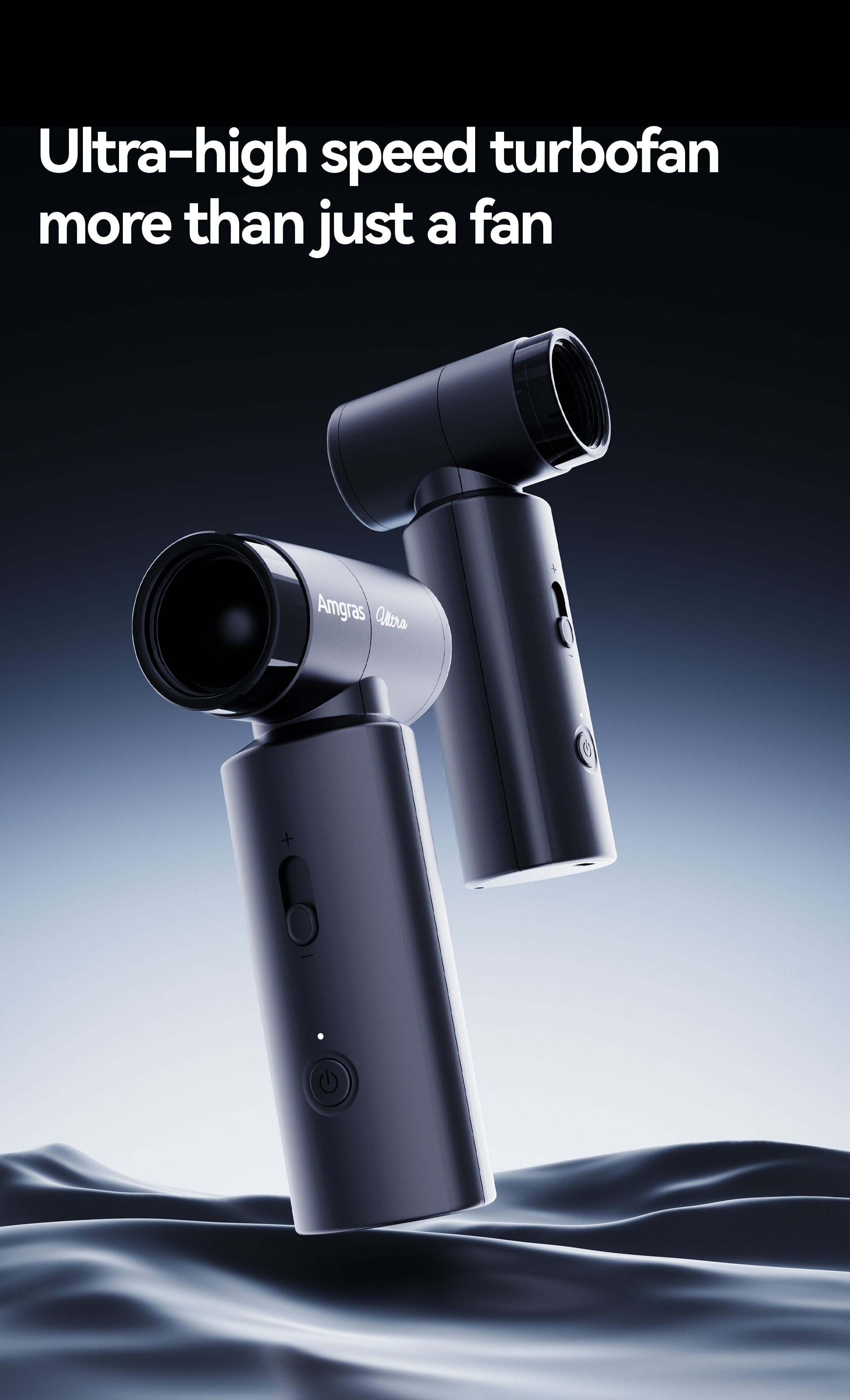 Amgras MetaHeld Fan Ultra2 Portable Turbocharged Handheld Violent fan ...