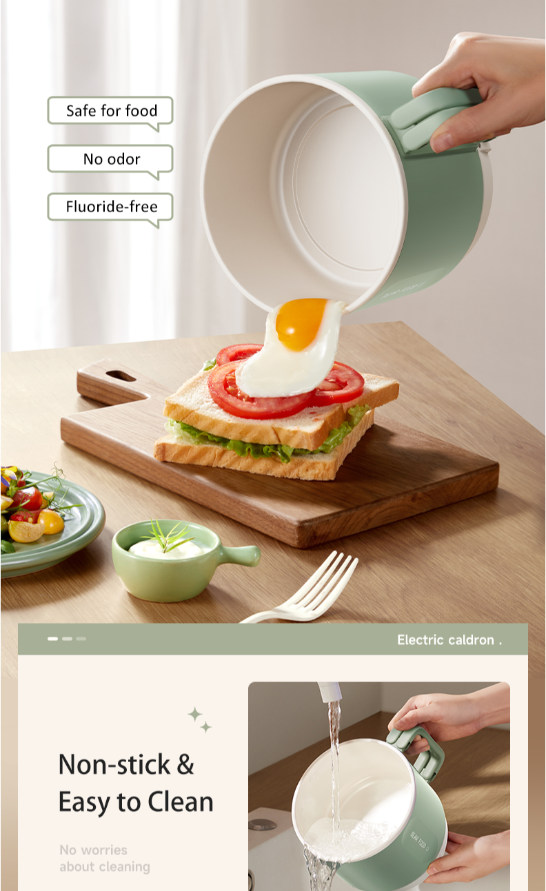 Bear 1.2L Portable Multi Cooker Foldable Travel Cooker | BMC-G1200 ...